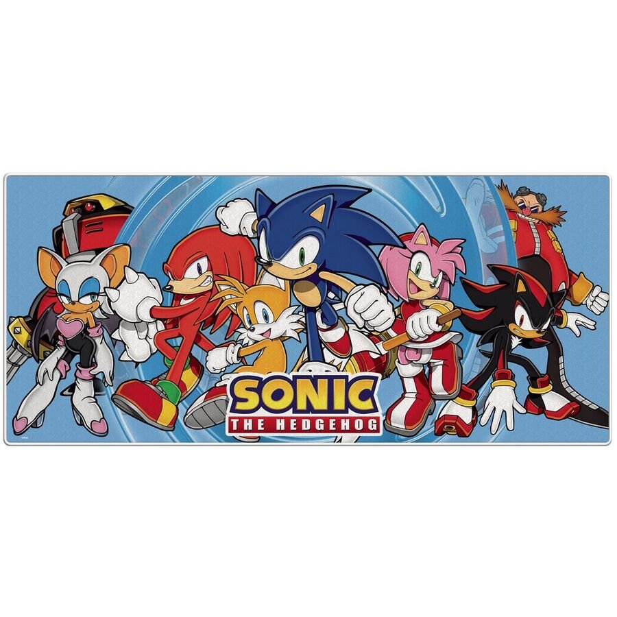 Sonic the Hedgehog gaming desk mat – Figuras PoP