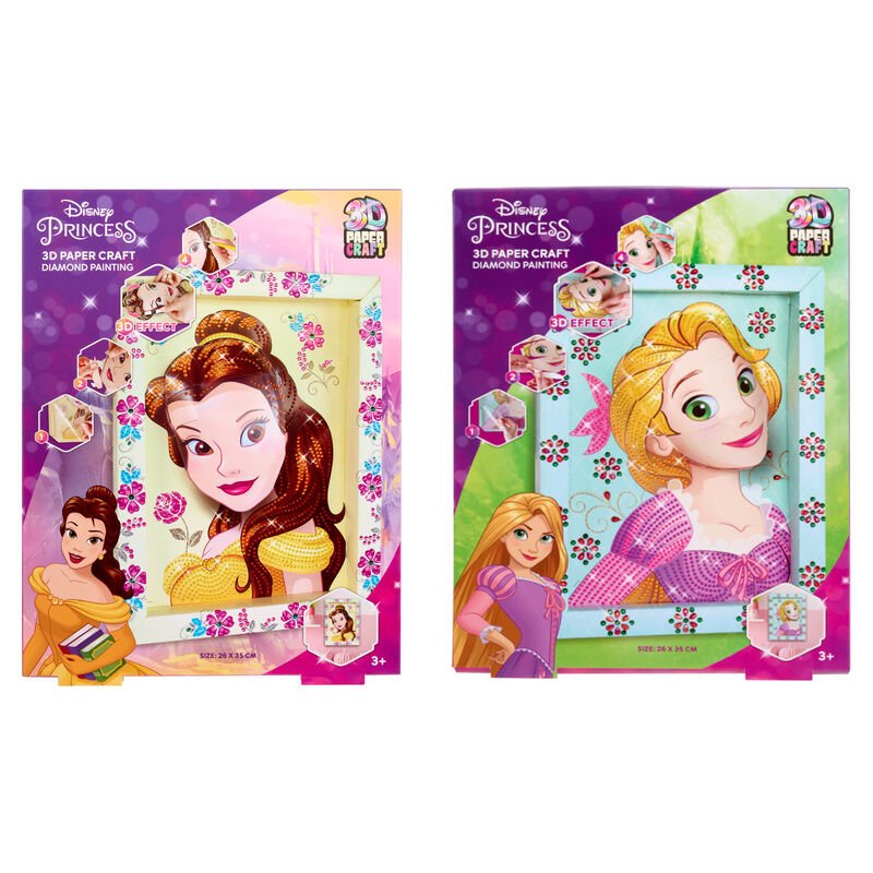 Disney Princess assorted Craft 3D diamond mosaic – Figuras PoP